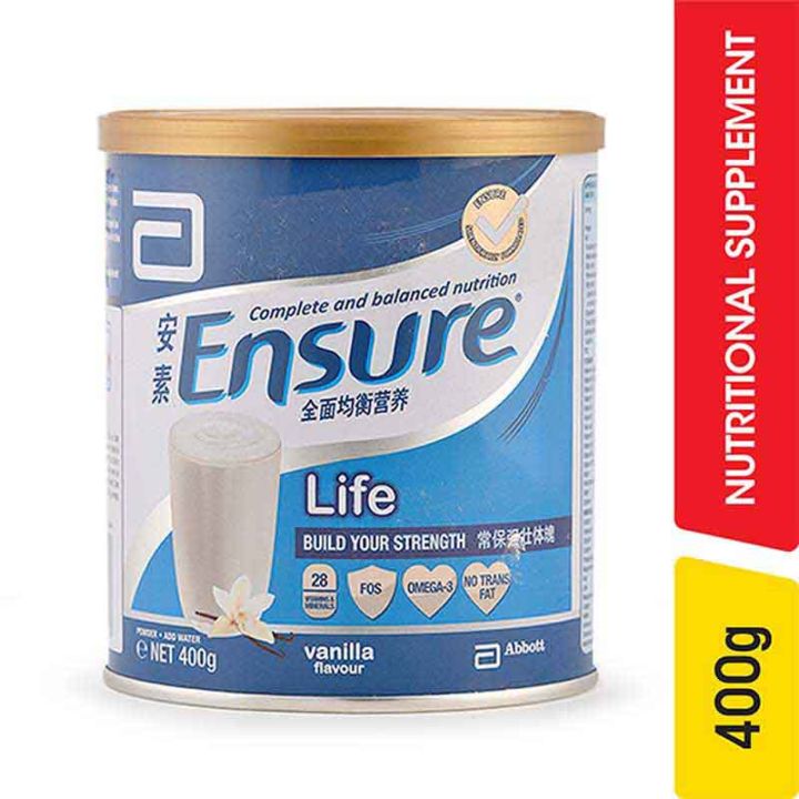Ensure Milk Powder Vanilla - 400.00 g | Daraz.lk