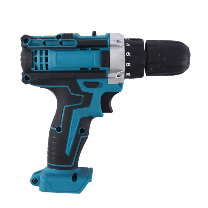 Impact Drill Cordless Electric Screwdriver 13mm 25+3 Power Tool ...