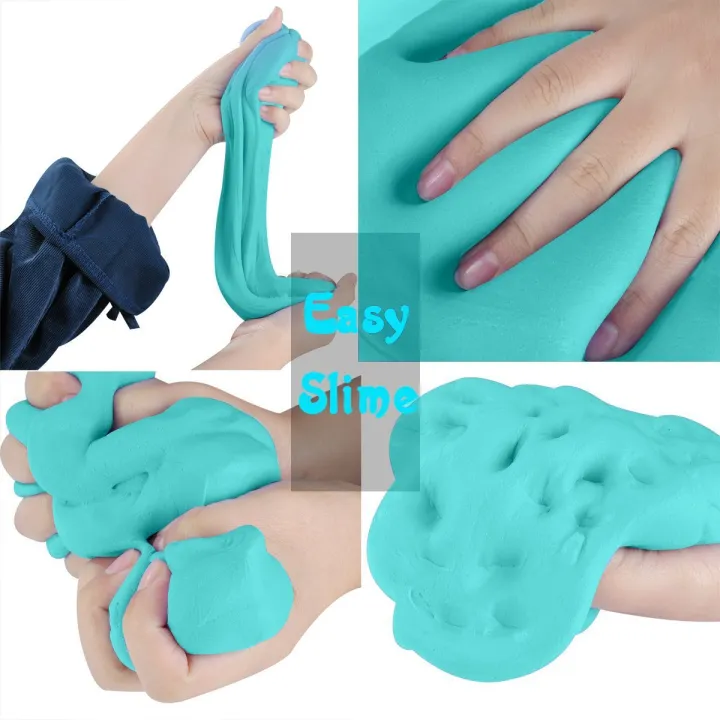 【World Supermarket 2021】Slime 3D Foam Clay 14 Solid Colors Slime Ball ...