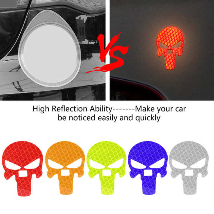 Car Warning Stickers 5pcs Self Adhesive Reflective Sticker Decal Safety ...