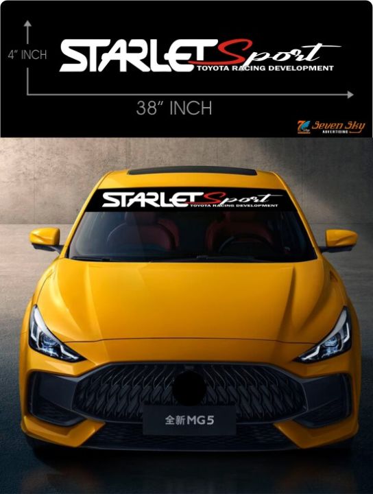 Windscreen STARLET Tinted Stickers Car Buddy Van Alto WagonR Mini Car ...