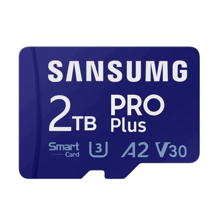 SANSUMG 2TB Blue Color Micro SD Card High-Speed TF Card Memory Card For ...