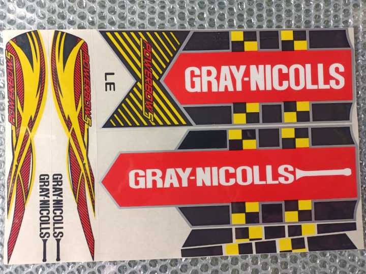 Gray Nicolls Bat Sticker Leather/Soft | Daraz.lk