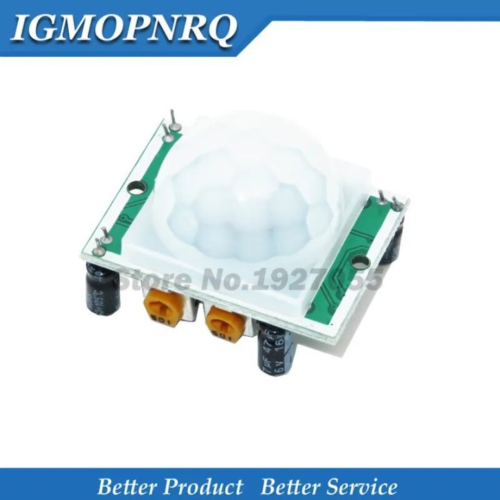 【KAMDSS015】SR501 HC-SR501 Adjust Pyroelectric Infrared PIR module ...