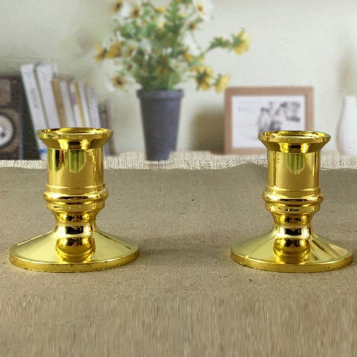 Traditional Shape Plastic Fake Tapers / Candle Base Candles Holder ...