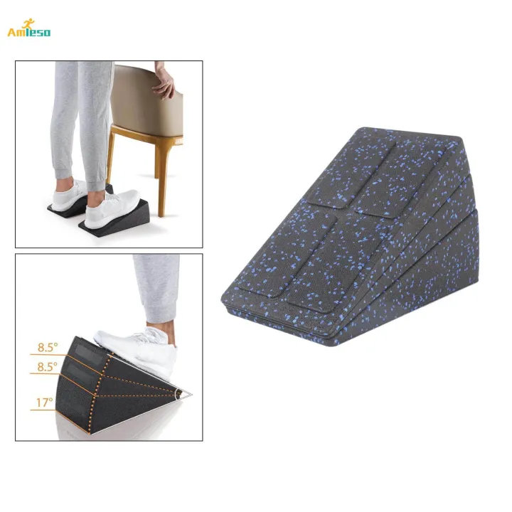 3Pcs Squat Wedge Foot Incline Board Foot Stretcher Slant Board Calf ...