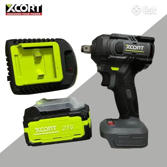 XCORT 21V 600N.m BRUSHLESS LITHIUM IMPACT WRENCH | Daraz.lk