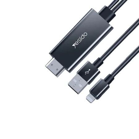 YESIDO HM04 Lightning To HDMI Adapter 1.8m | Daraz.lk
