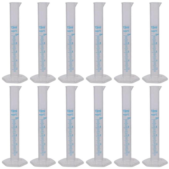 Wide Application Science Test Tube Beakers Plastic Graduated Cylinder ...