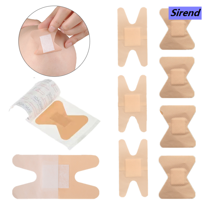 Sirend 100pcs/set H Butterfly Shape Band Aid PE Waterproof Plaster Skin ...