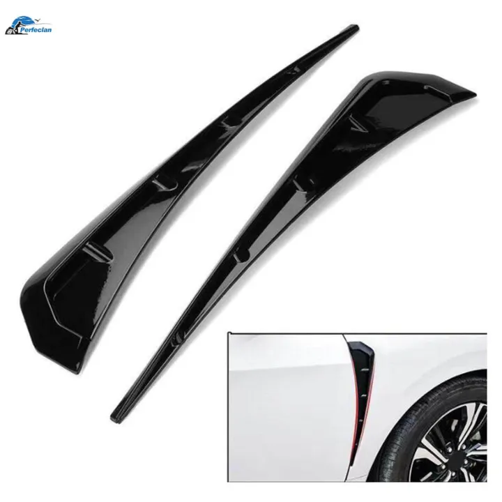 2Pcs Car Side Vents Spoiler/ Automotive Accessories/ Universal Body ...