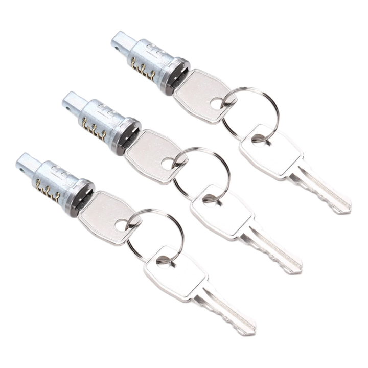 Car Door Lock Barrel Set with Keys Car Door Locking System Accessories ...