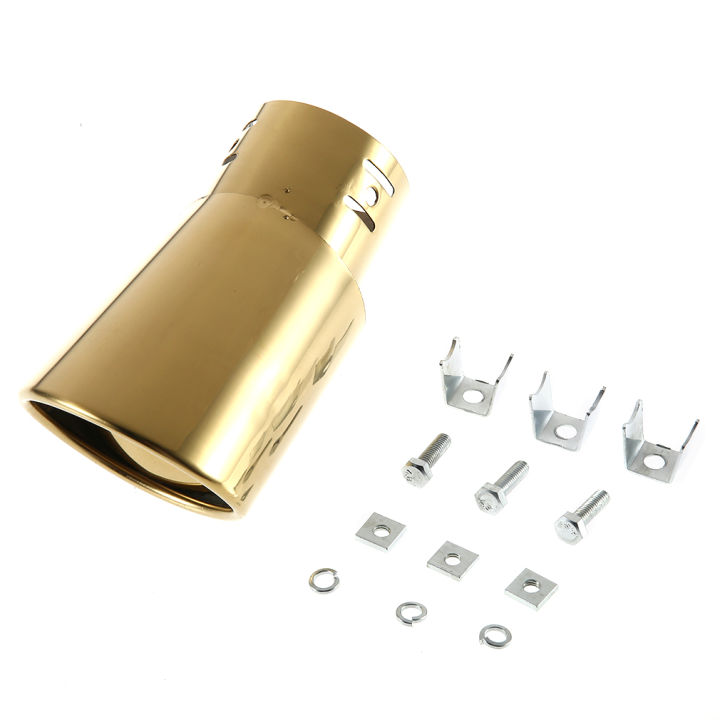 Golden Stainless Steel Exhaust Pipe Car Exhaust Muffler Exhaust ...