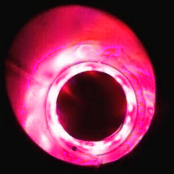 【Red】 1Set LED Red Exhaust Warning Firing Scooter Refit Torching ...