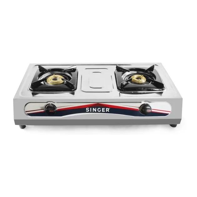 Singer Double Burner Gas Cooker Table Top (STT-200K) | Daraz.lk