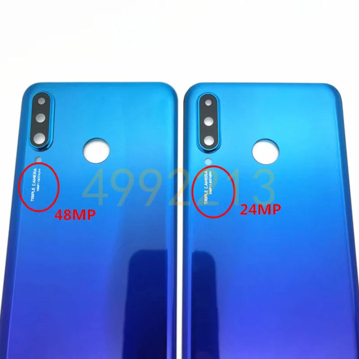 New For Huawei P30 Lite Nova 4e P30Lite Rear Door 3D Panel Housing Case ...