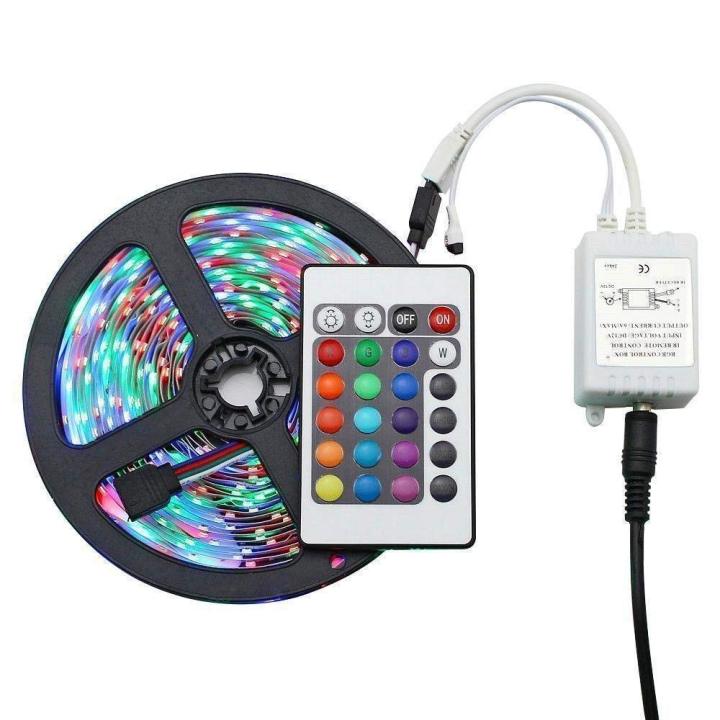 RGB LED Strip Light SMD 5050 Flexible Ribbon strip 5 Meters Diode ...