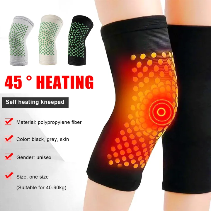1 Pair Self Heating Knee Pads Tourmaline Knee Brace For Arthritis Joint ...