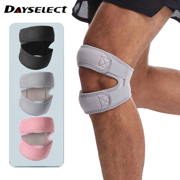 1PCS Adjustable Sports Kneepad Double Patellar Knee Patella Tendon ...