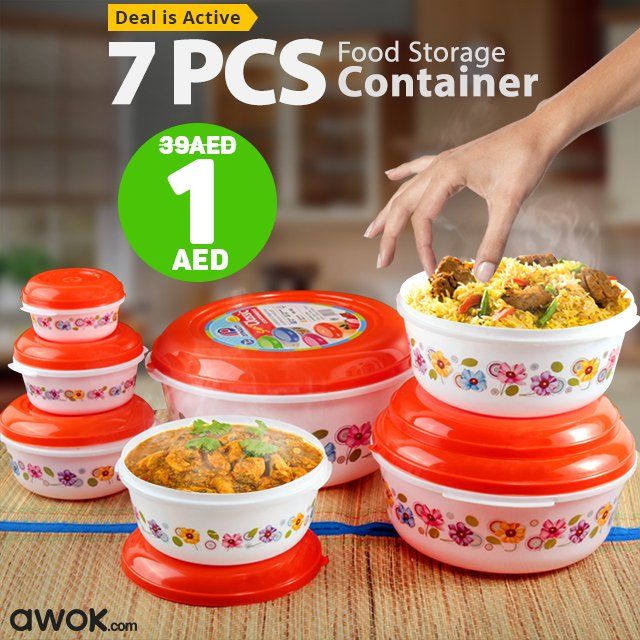 7 Pcs Super Fresh Containers Fresh-keeping Food Box Multi-functional ...