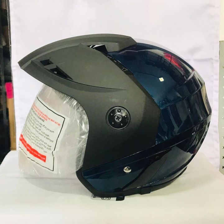 U.P.Co Jaguar Blue Motor Bike Helmet SLS Certified | Daraz.lk