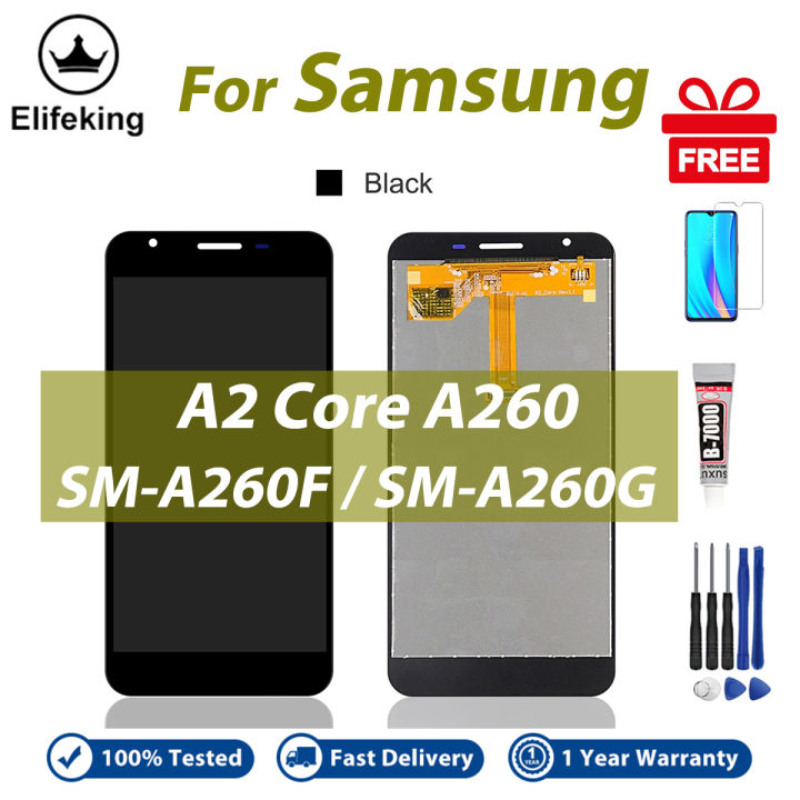LCD No Frame For Samsung Galaxy A2 Core A260 SM-A260F A260G Display Touch Screen Digitizer ...