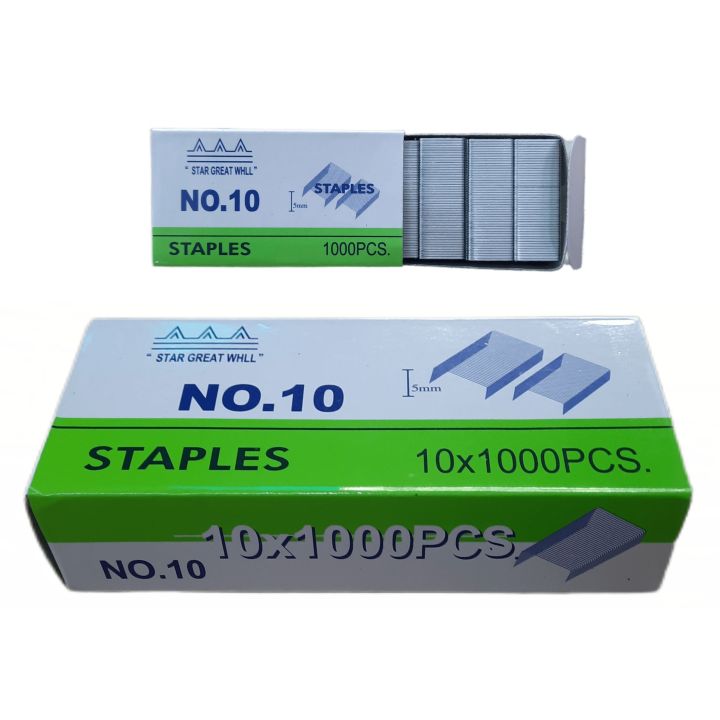 Staples Pin 5mm / 10 Set in a box / 10000 Pcs Pin Premium Quality ...