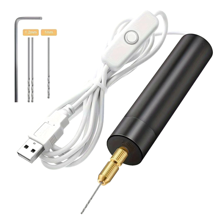 Electric USB Mini Drill Kit USB Drill Rotary Tools Engraver Pen ...