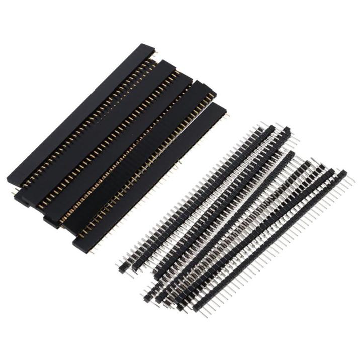 20PCS High Quality 2.54mm Breakaway Pin Header 40Pin Breakaway PCB ...