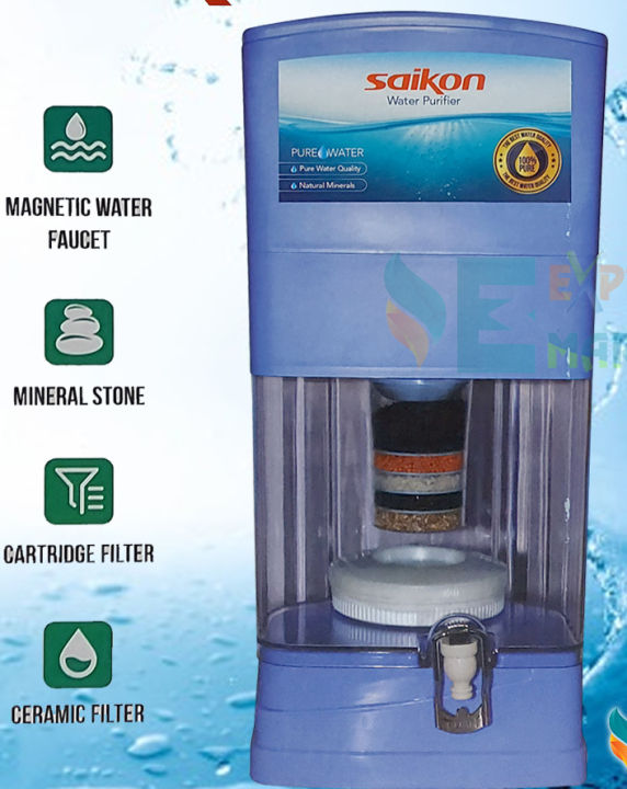 Water Purifier Filter 27L water dispenser drinkware saikon with ...