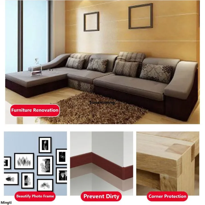 Tape Floor Furniture Mingti5M/Roll Realistic Wood Grain Repair Adhesive ...