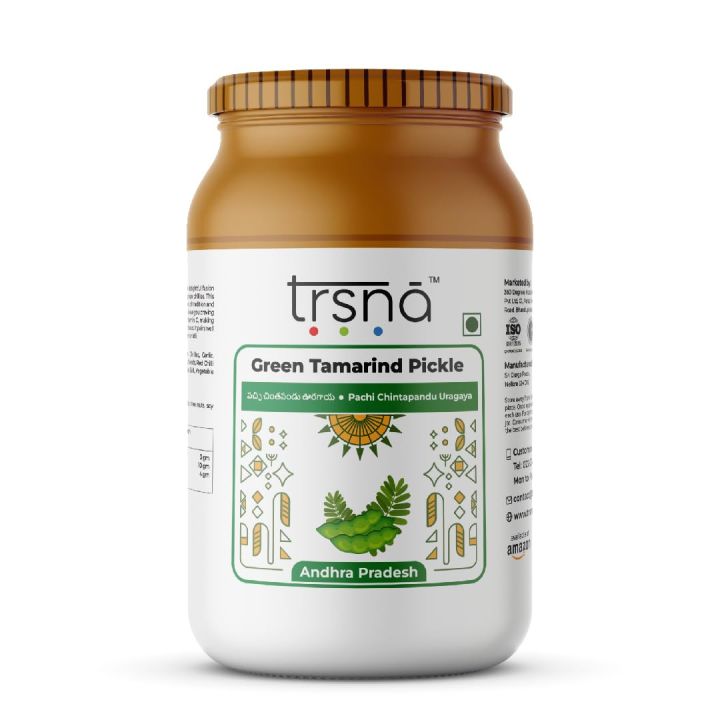 Trsna Green Tamarind Pickle 400 Grams| Authentic Andhra Style Imli ...