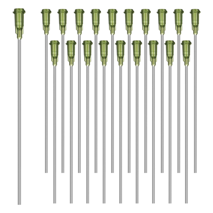 20 PCS 14g Blunt Tip Needle 4 Inch Blunt Tip Dispensing Needle | Daraz.lk