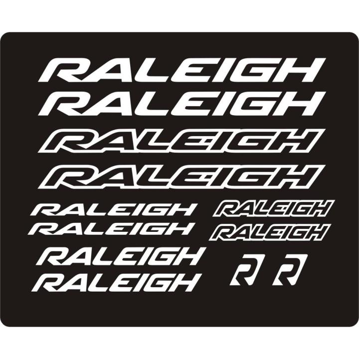 Push Bike Cycle Stickers RALEIGH Mountain Bike Luminous Reflective ...