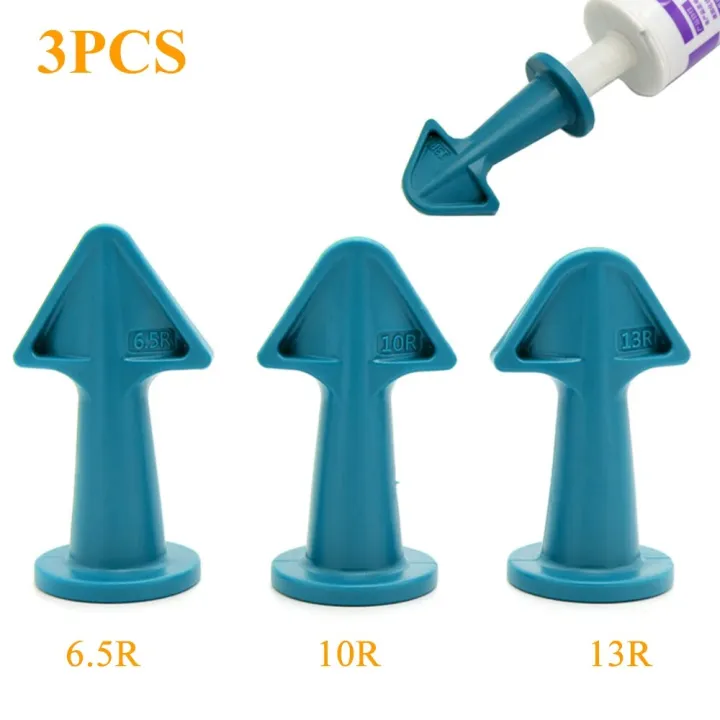 3Pcs Caulk Nozzle Applicator Silicone Caulking ToolS Sealant Nozzle ...