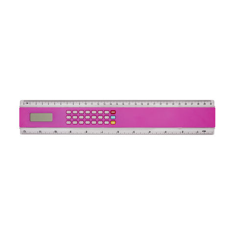 Anko Ruler with Calculator-Pink | Daraz.lk