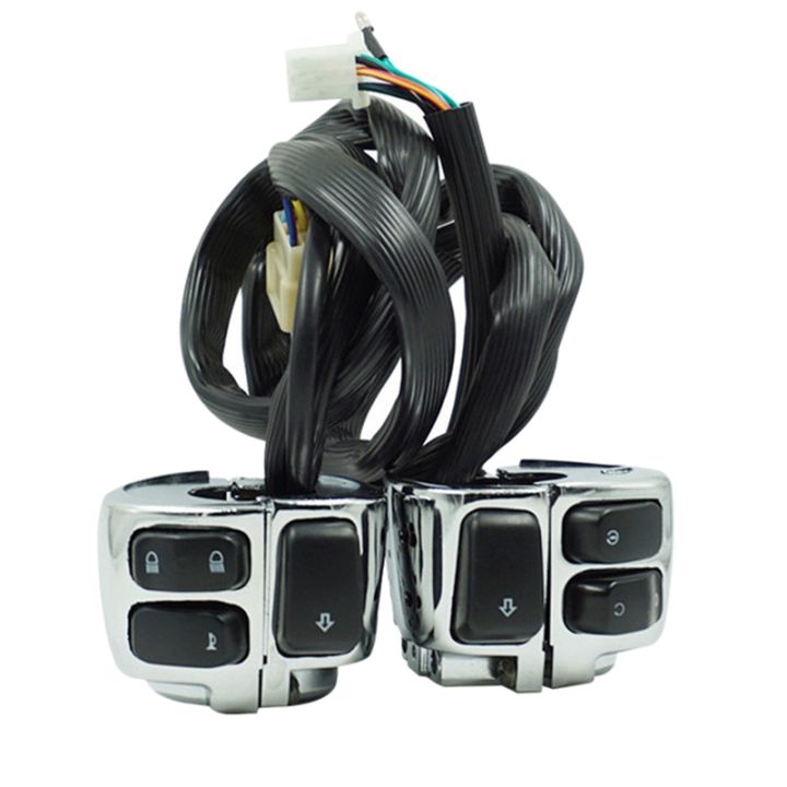 Chrome Retro Motorbike Switch for Controller Motorcycle Switch ...