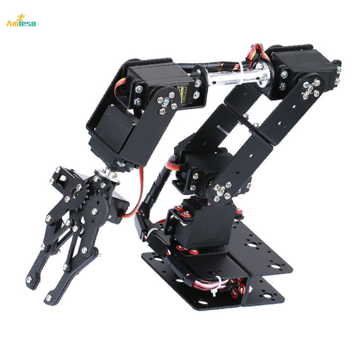 NEW 6DOF Mechanical Robot Arm Claw for Robotics DIY Kit | Daraz.lk