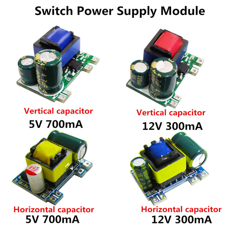 AC-DC 5V 700mA 12V 300mA Isolated Switch Power Supply Module 220V to 5V ...