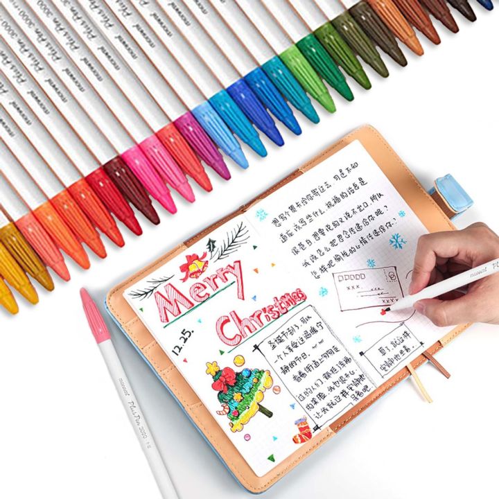Monami 5/6/7/12Colors Pens Set Plus Pen 3000 Pigment 0.4mm Art Marker ...