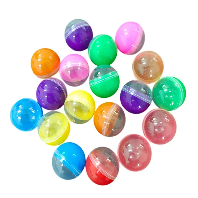 【Salt & Story】100pcs 32mm Half Color Round Ball Empty Toy Vending ...
