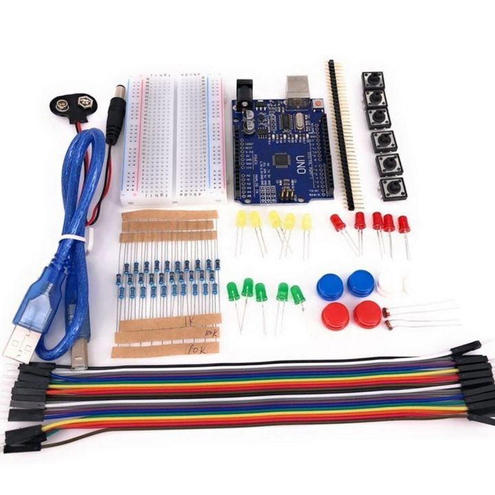 Starter Kit 13 in 1 Kit New Starter Kit Mini Breadboard LED Jumper Wire ...