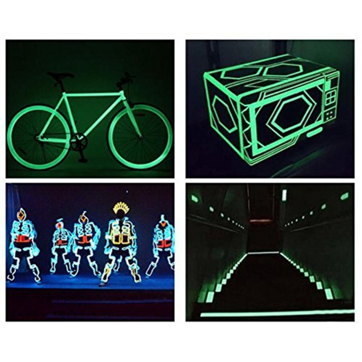 Y92A-Glow Dark Tape Luminous Luminescent Emergency Roll Egress Markers ...