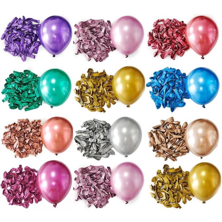 Metalic Balloon 24 pcs | Daraz.lk