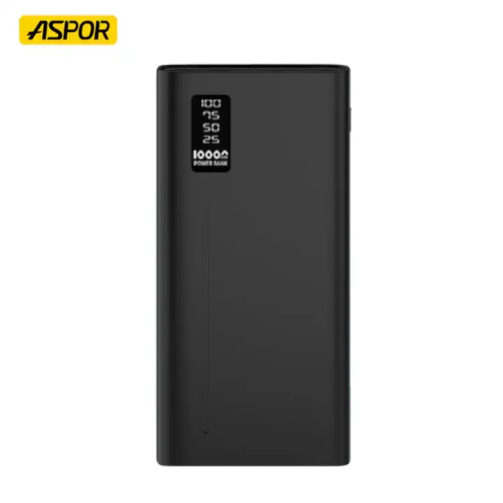 Aspor A330 / A323 10000mAh Powerbank With LED Digital Display | Daraz.lk