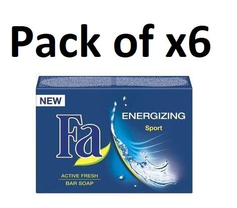 Fa Energizing Sport Active Fresh Bar Soap 175g (6 Pack) | Daraz.lk