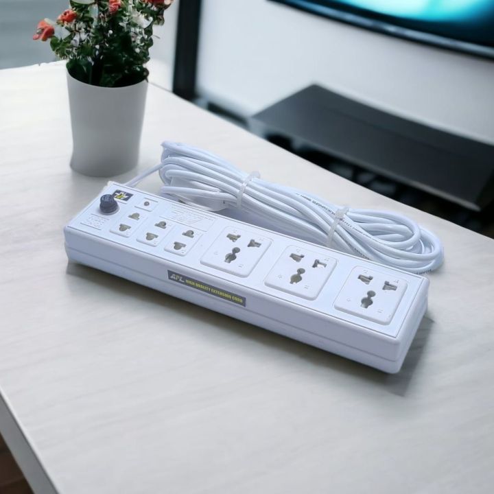 High QExtension Wire cord 2 to 10m Multi Plug wire Code (5A)/wire 1200w ...