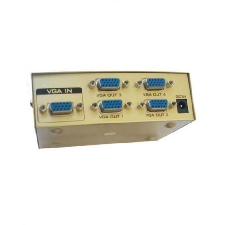 4 Ports VGA Splitter 1 Input 4 Output | Daraz.lk