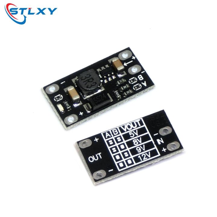 Mini DC-DC Boost Step Up Converter 3V 3.2V 3.3V 3.7V 5V 9V to 12V Voltage Regulator Board Module ...