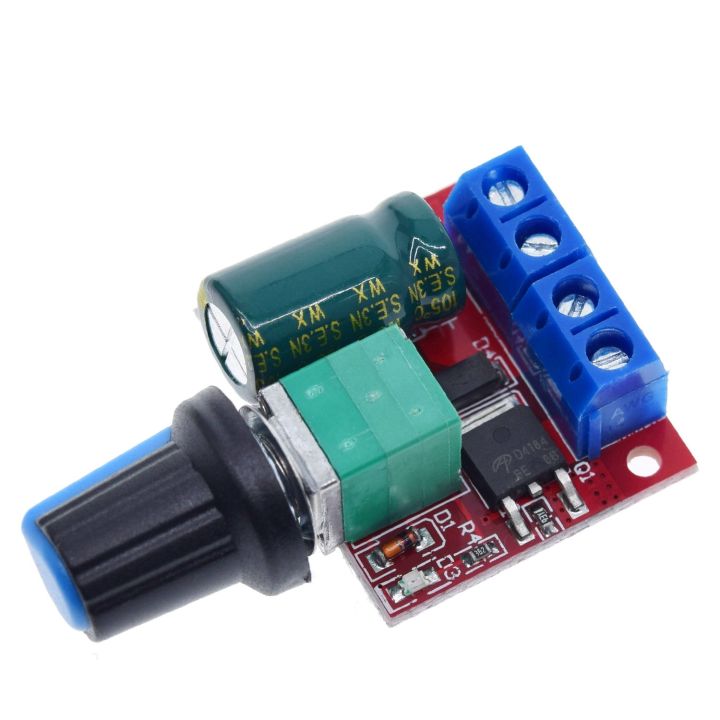 5V-35V 5A 90W Dc Motor PWM Speed Controller Speed LED Switch Dimmer ...